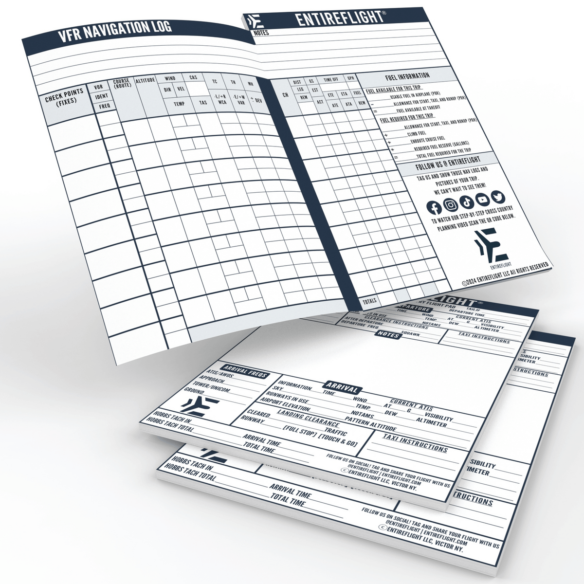 Cross-Country Planning Flight Notepad – EntireFlight