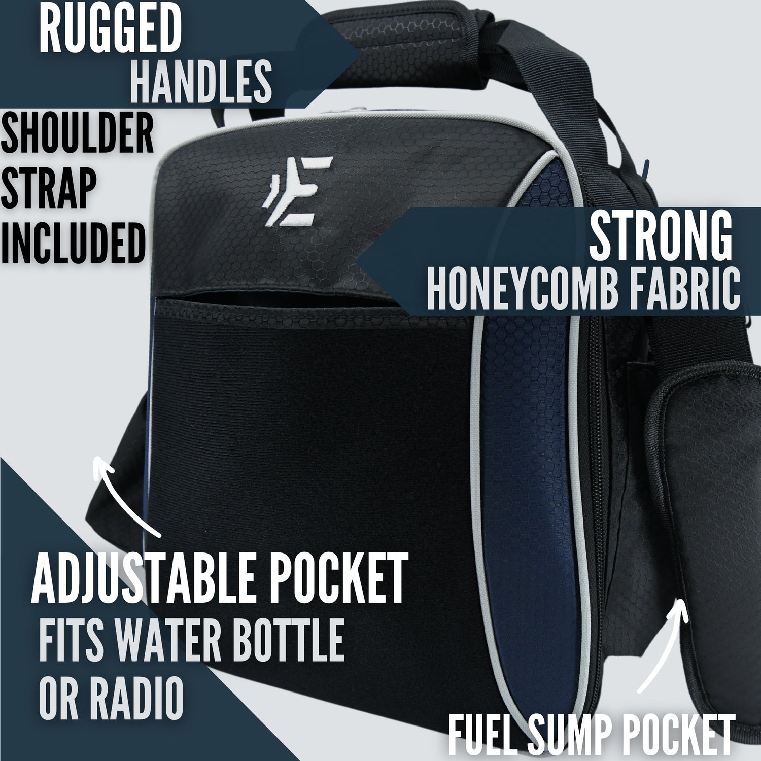 EntireFlight Pilot Bag - The Venture Flight Bag For Pilots - Blue ...