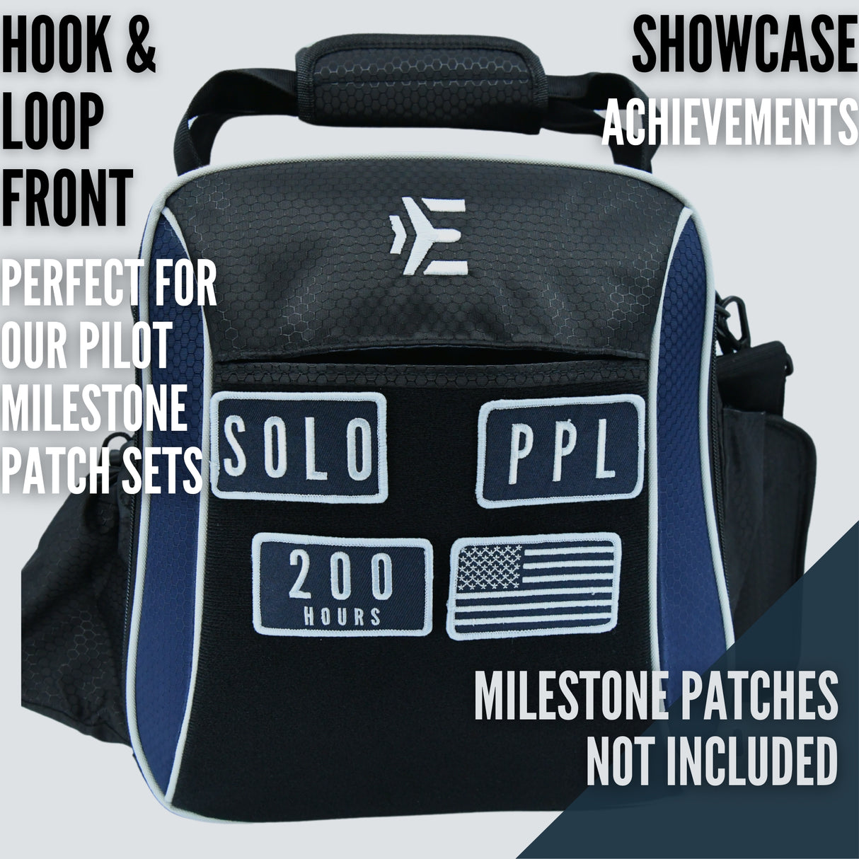 EntireFlight Pilot Bag - The Venture Flight Bag For Pilots - Blue ...